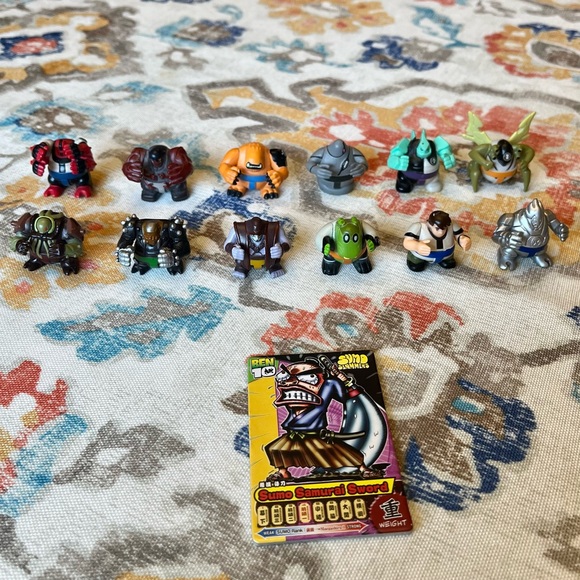 Sumo Slammers | Toys | 207 Bandai Sumo Slammers Lot Of 2 Plus Sumo ...